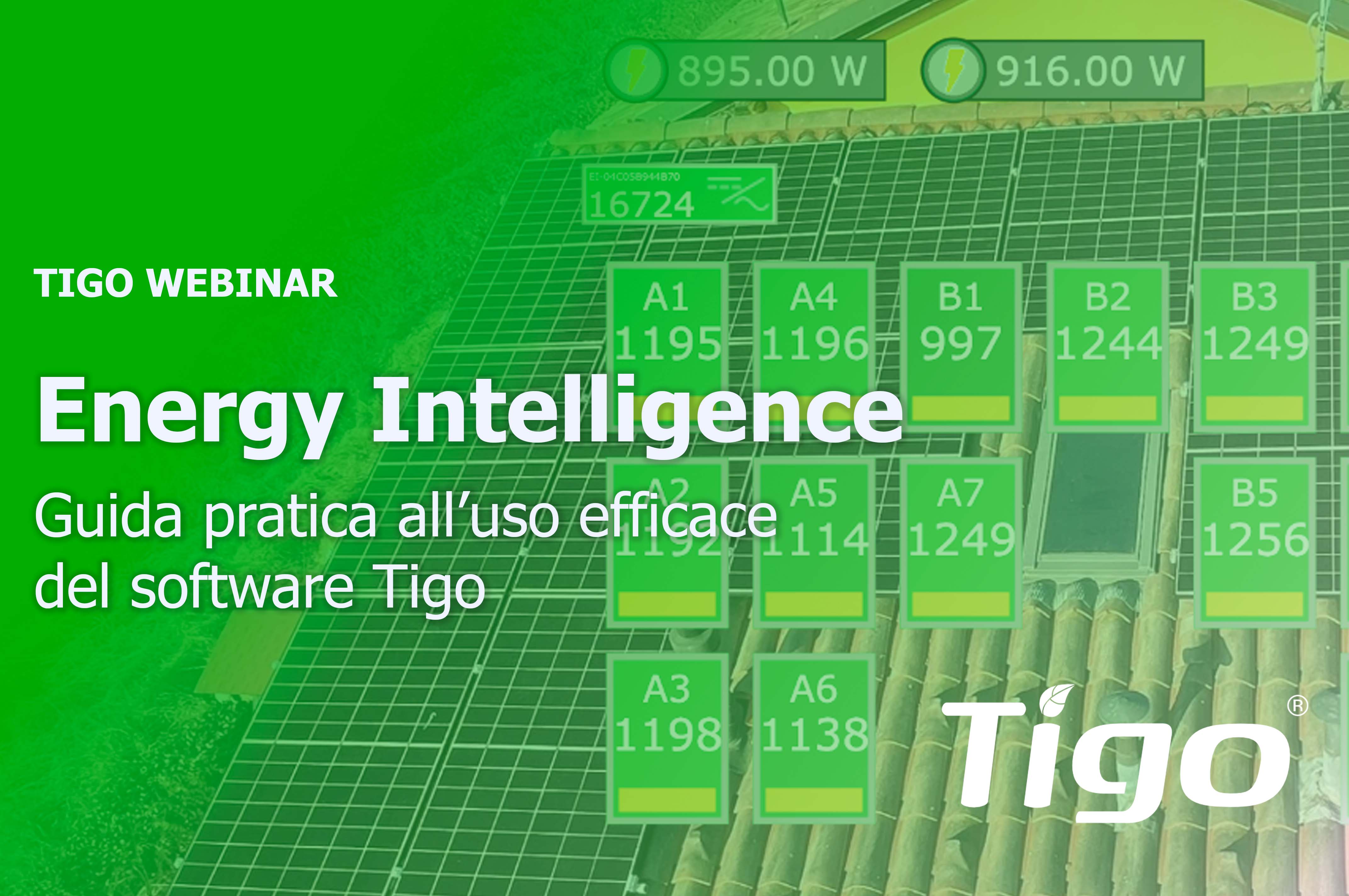 Webinar: Energie Intelligentie: Praktijkgids voor efficiënt gebruik van de software Tigo | Tigo ...